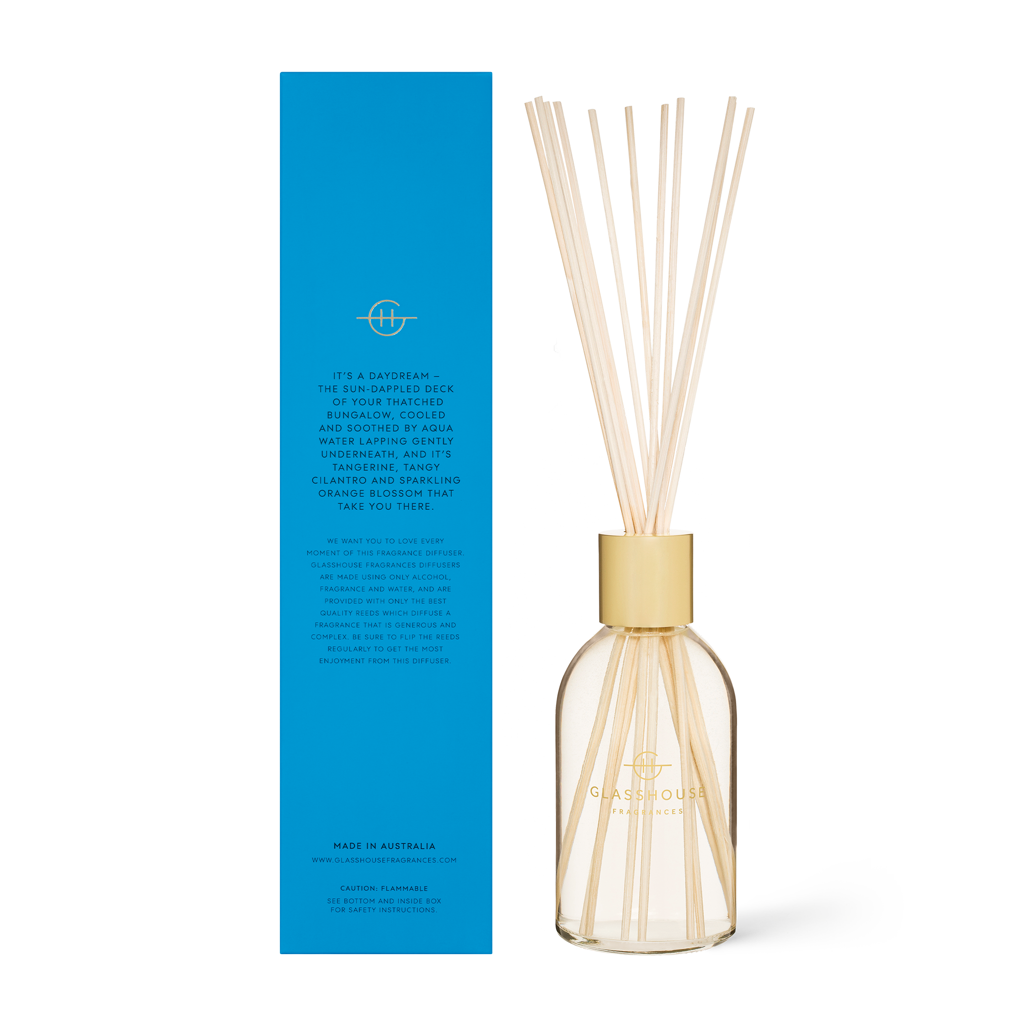 Bora Bora Bungalow - 250mL Fragrance Diffuser | Glasshouse Fragrances – Glasshouse Fragrances ...