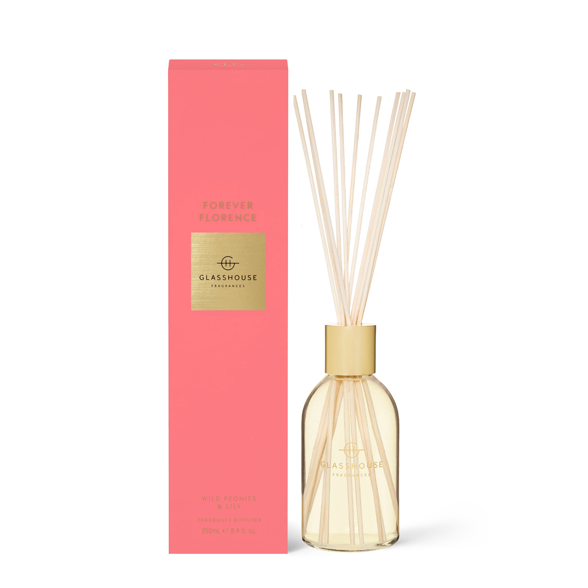 Forever Florence - 250mL Fragrance Diffuser | Glasshouse Fragrances ...
